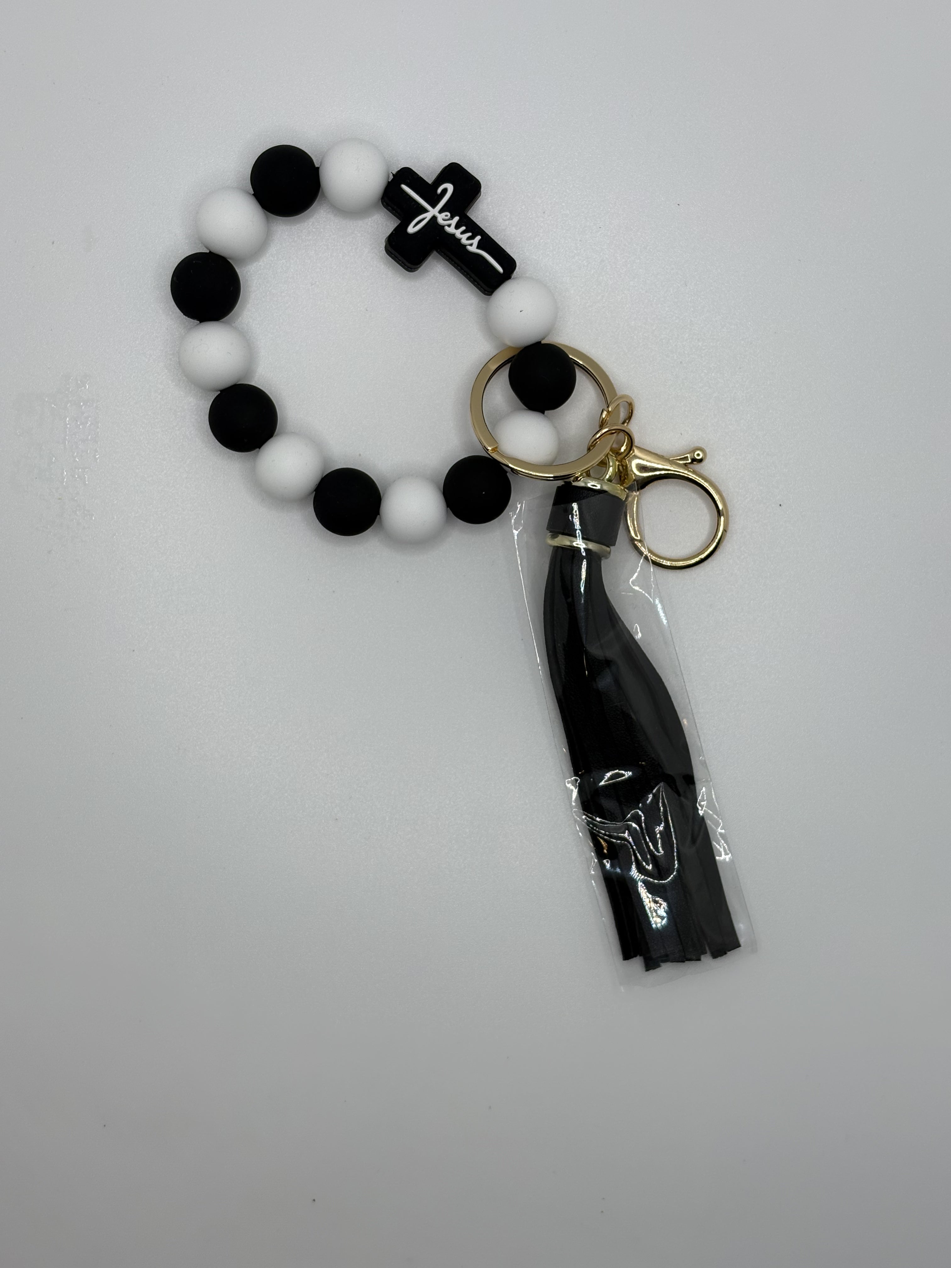 Cross “Jesus” Keychain – Curtlenn & Clye Company